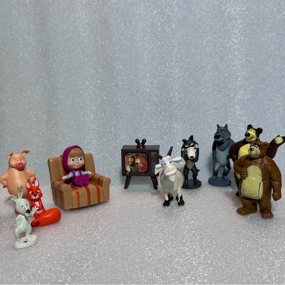 Toys | Masha And The Bear Figures | Poshmark